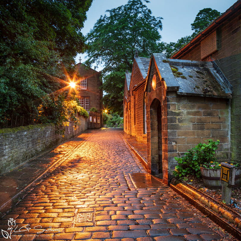 Bronte School House Haworth Photo Slate - The North Yorkshire Gallery