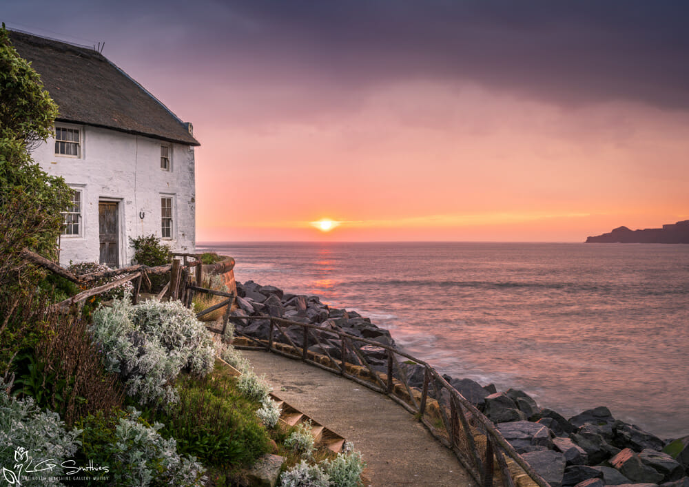Sunrise At Runswick Bay - The North Yorkshire Gallery