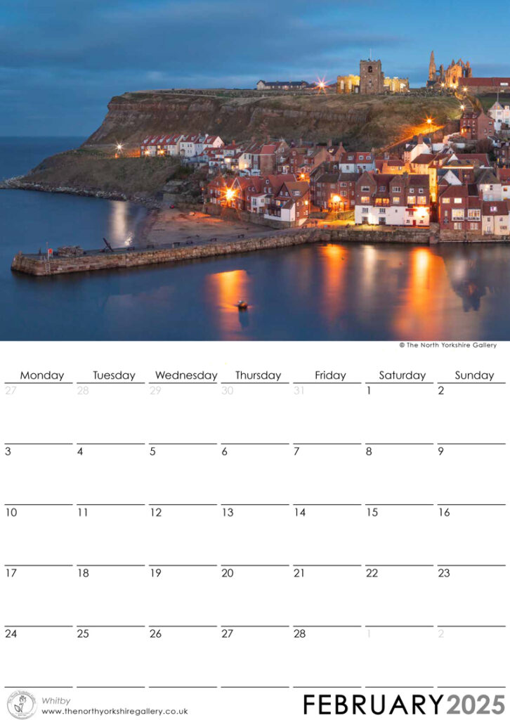 Whitby Calendar 2025