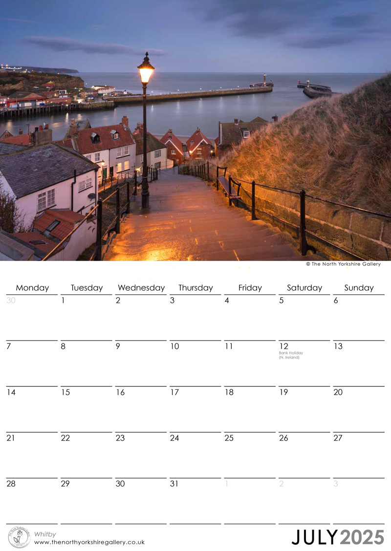 Whitby Calendar 2025