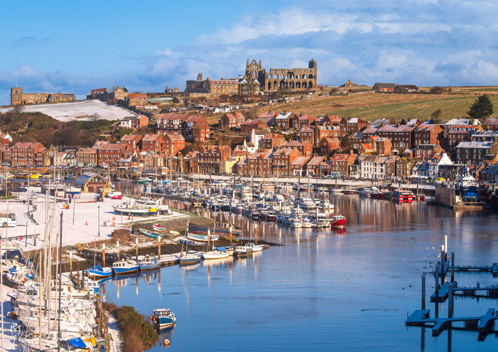 Winter Sunshine At Whitby - The North Yorkshire Gallery