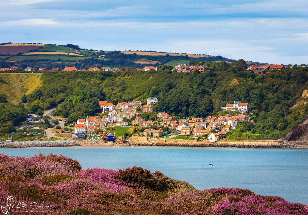 Stunning Coastal View Of Runswick Bay - The North Yorkshire Gallery