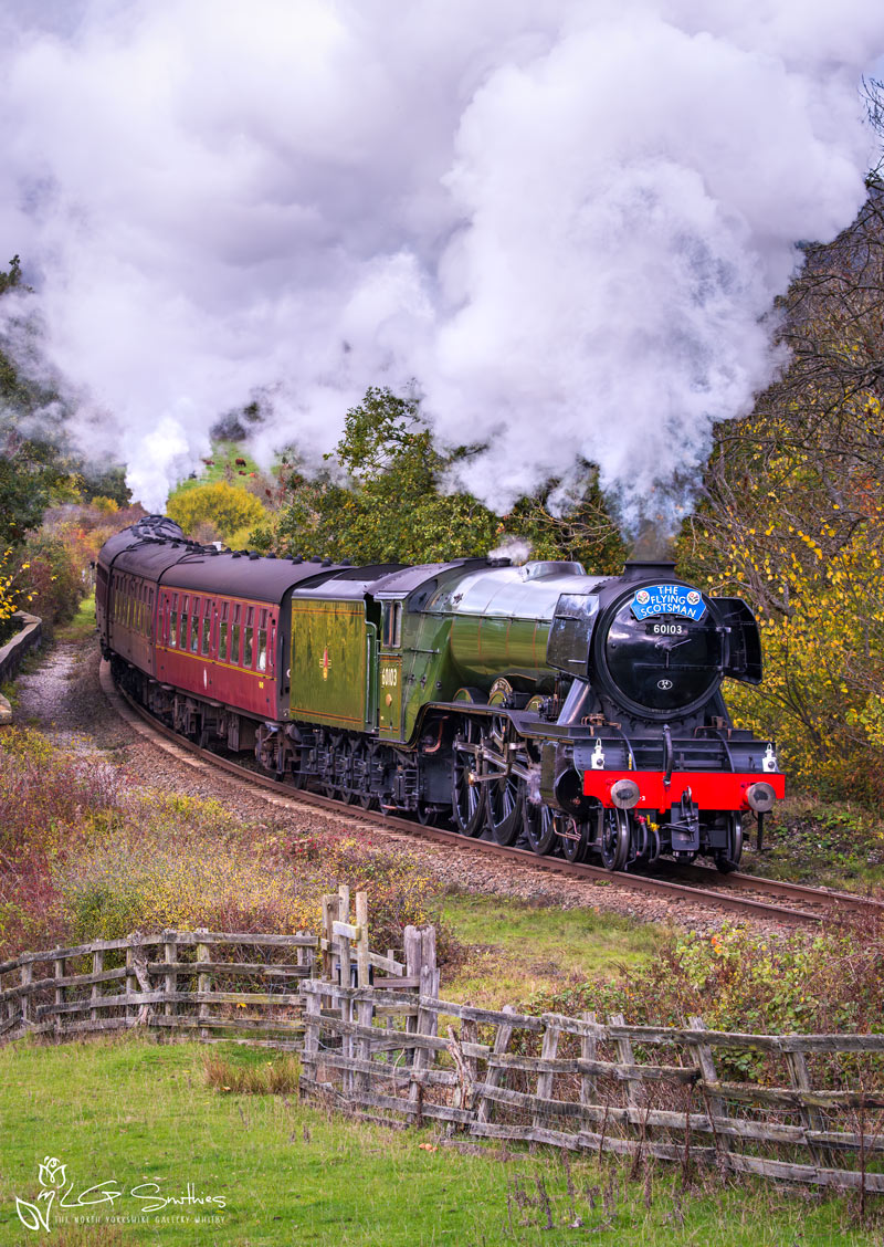 Steam Loco 60103 Flying Scotsman On The NYMR - The North Yorkshire Gallery