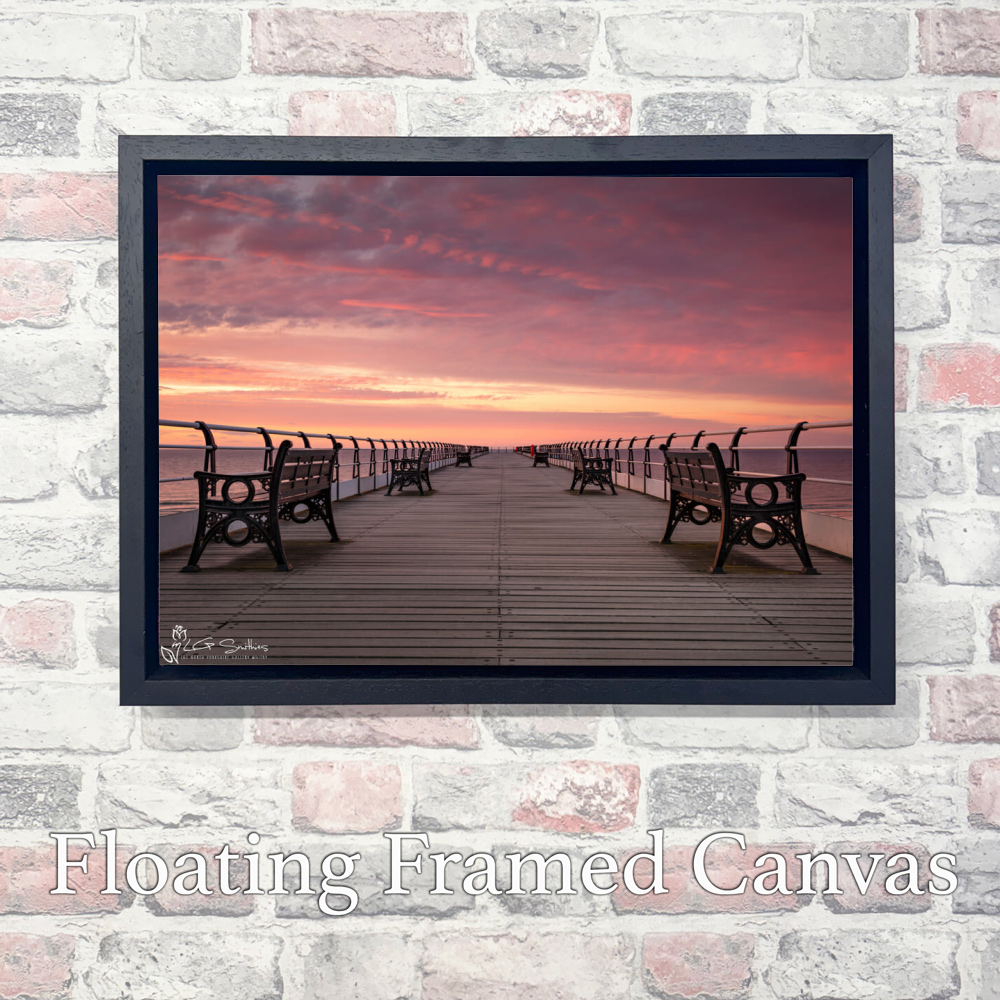 Dusk On Saltburn Pier - The North Yorkshire Gallery