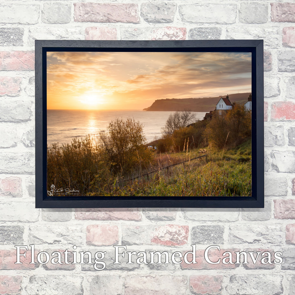 Golden Sunrise Over Robin Hood's Bay - The North Yorkshire Gallery