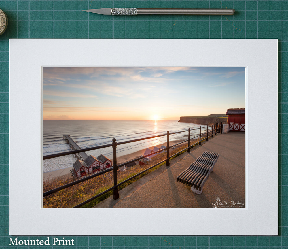 Saltburn Beach View - The North Yorkshire Gallery