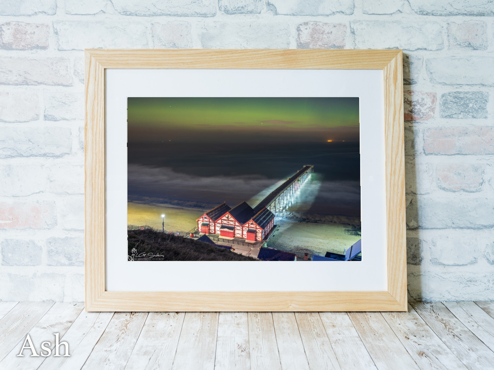 Saltburn Northern Lights - The North Yorkshire Gallery