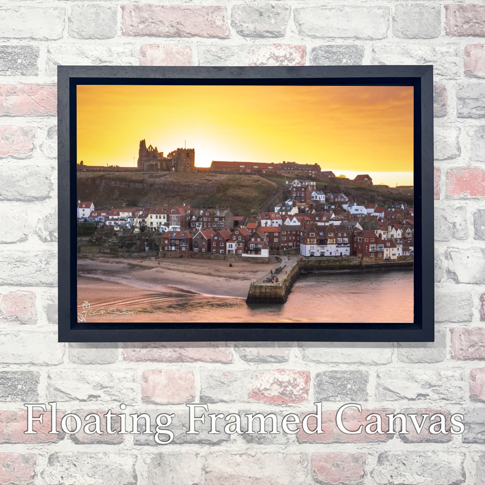 Spectacular Whitby Sunrise - The North Yorkshire Gallery