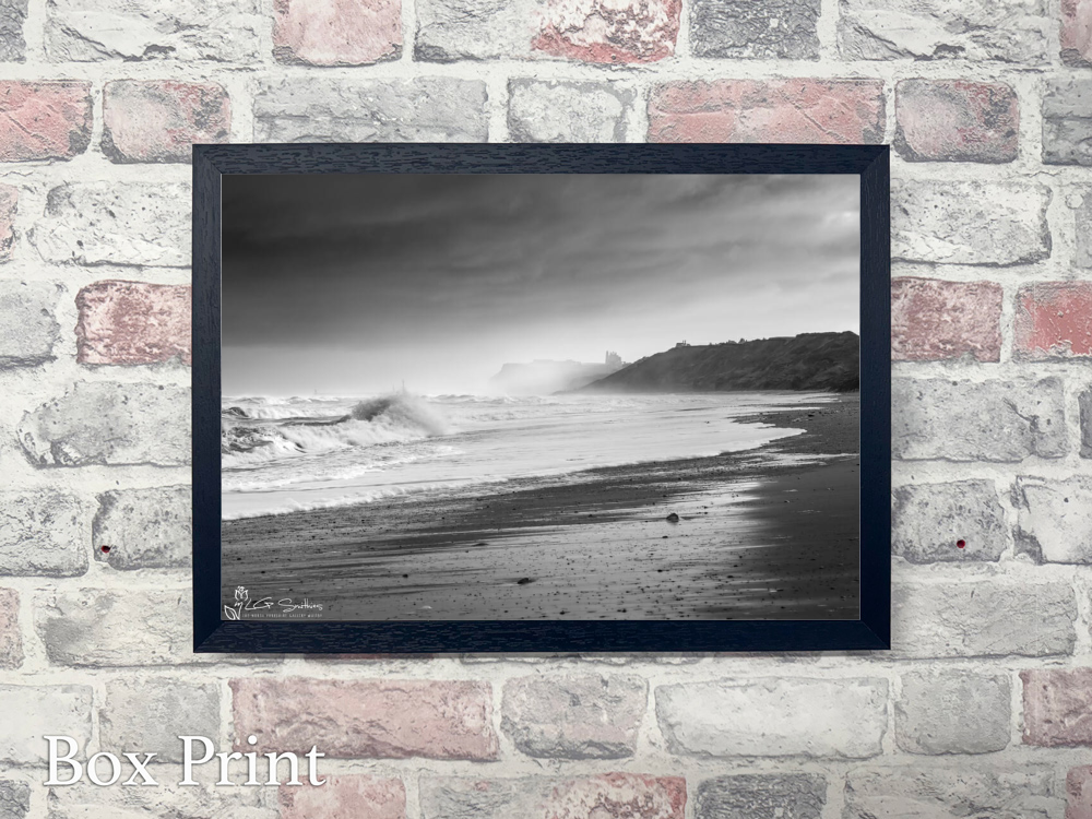 Storm On Whitby Beach - The North Yorkshire Gallery