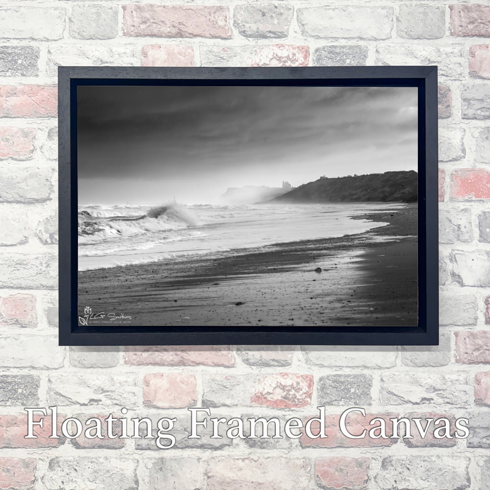 Storm On Whitby Beach - The North Yorkshire Gallery