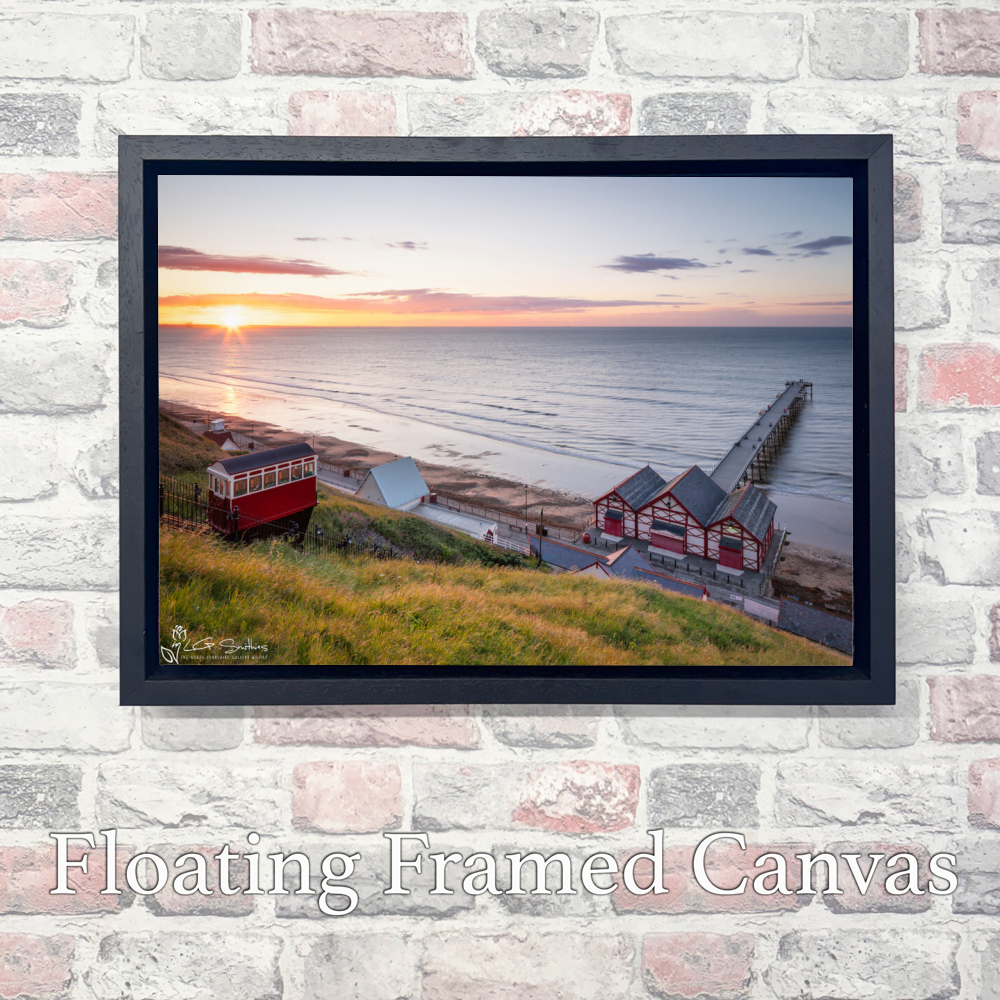Sunset At Saltburn By Sea - The North Yorkshire Gallery