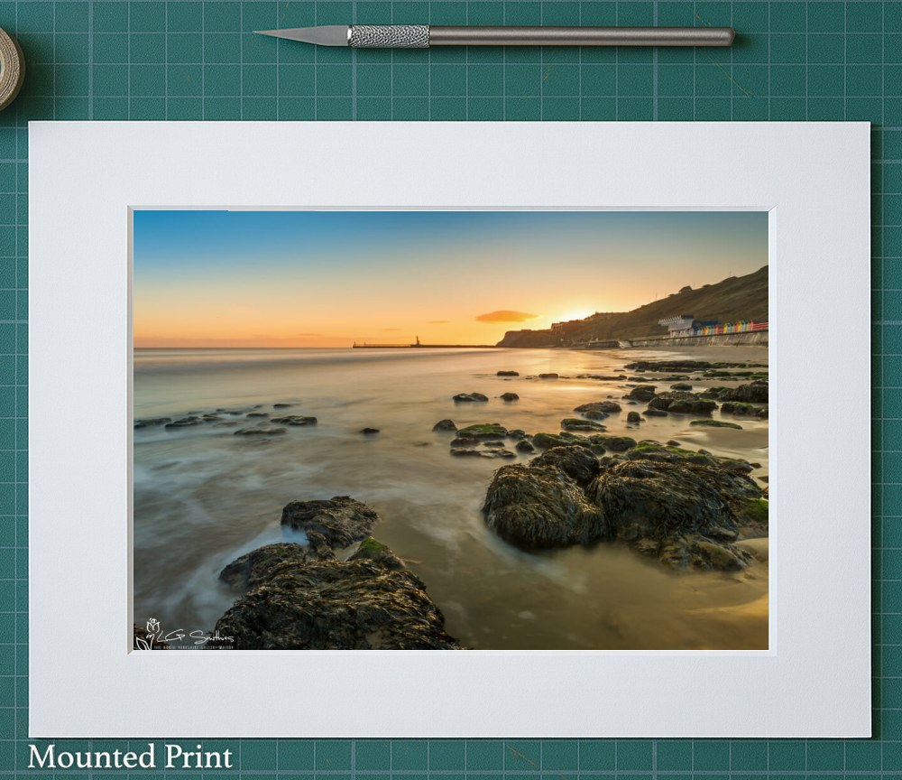 Whitby Beach Winter Sunrise - The North Yorkshire Gallery