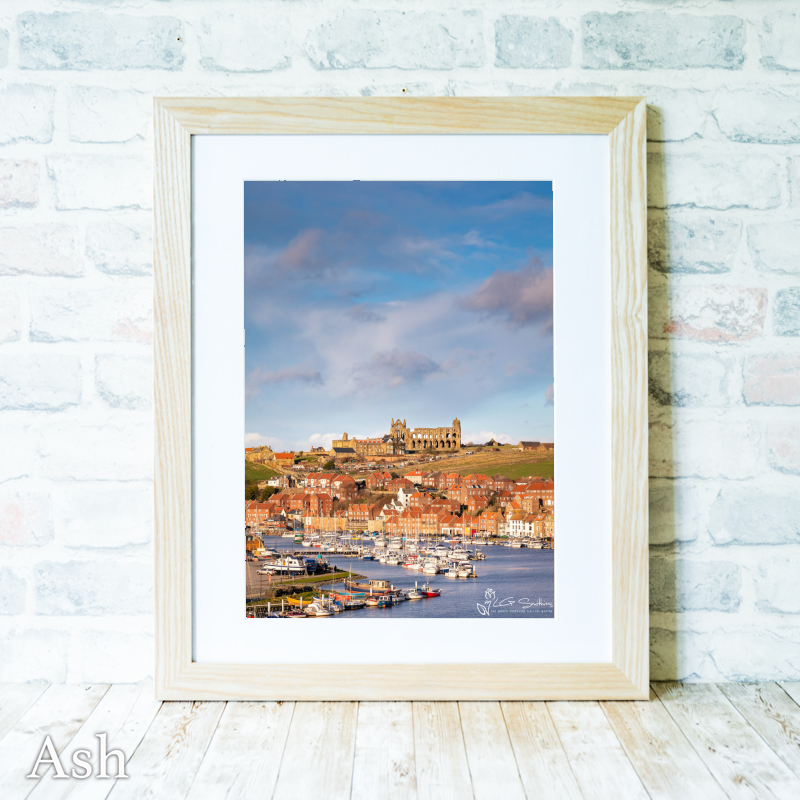 Whitby Harbour And Abbey - The North Yorkshire Gallery