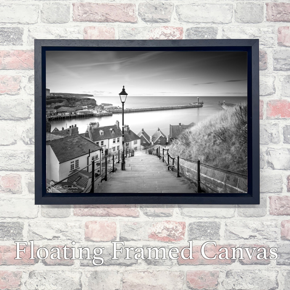 Whitby’s 199 Steps To The Abbey Black And White - The North Yorkshire ...